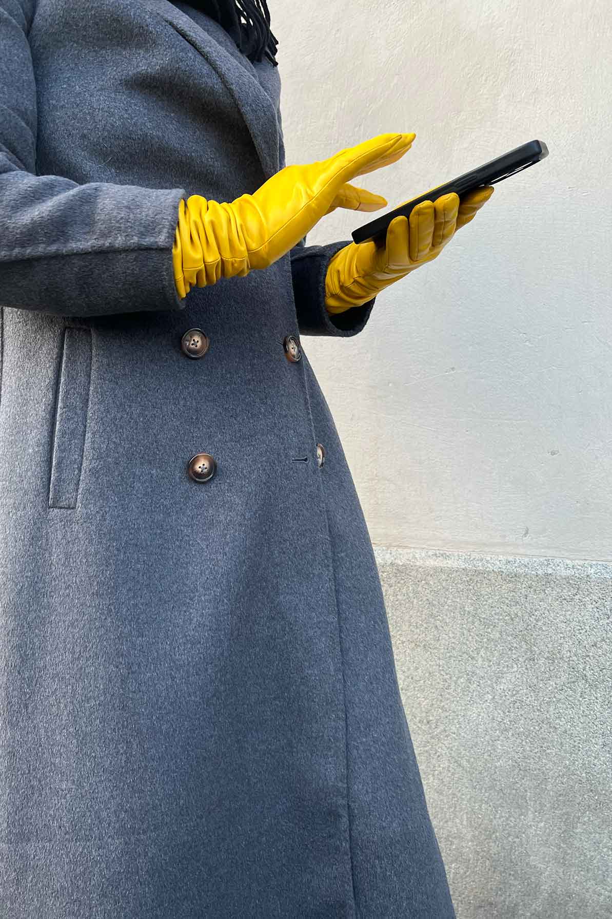 Handsome Stockholm – Exclusive Leather Gloves – Essentials Extra Long ...